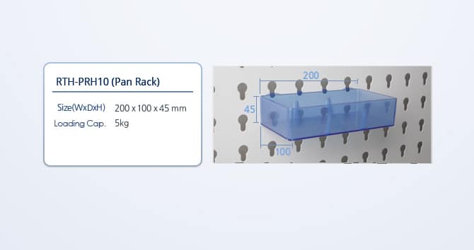 Rocky Pan Rack RTH-PRH10 | TYT Corporation